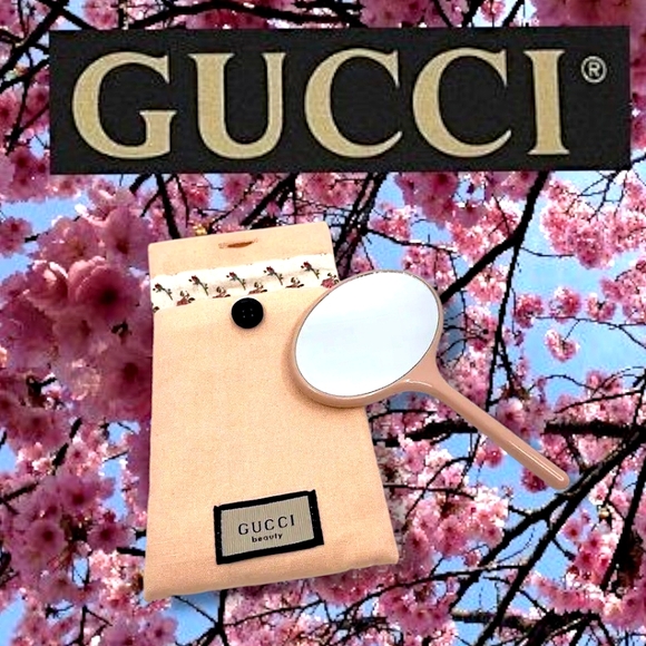 Gucci | Accessories | Gucci Beauty Mirror And Pouch | Poshmark